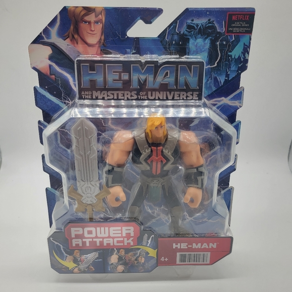 Mattel | Toys | Masters Of The Universe Heman Power Attack | Poshmark